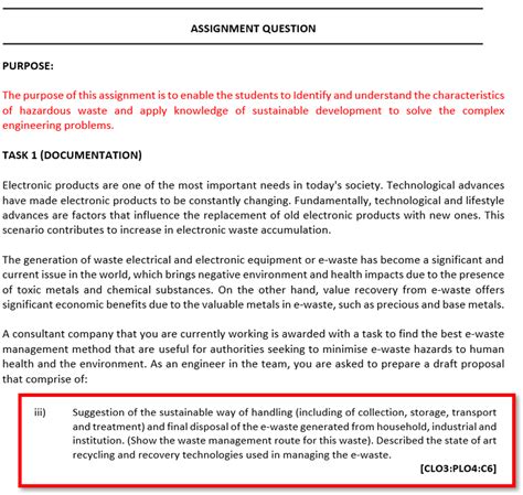 Solved Assignment Question Purpose The Purpose Of This