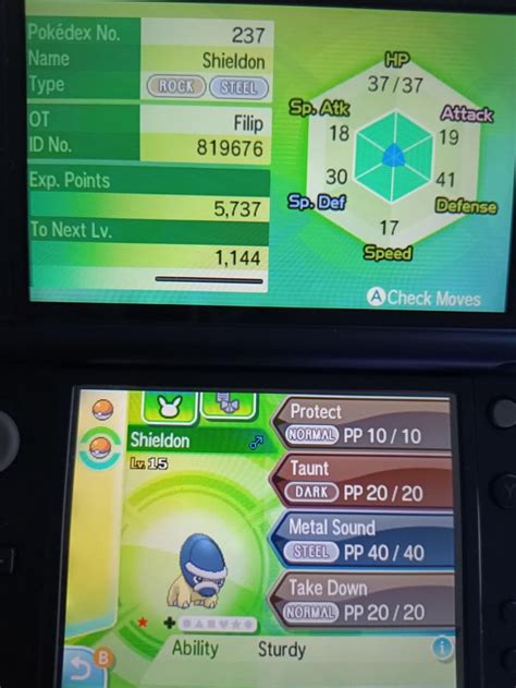[gen 7] First Shieldon Shines In Only 1222 Fossil Restores R Shinypokemon