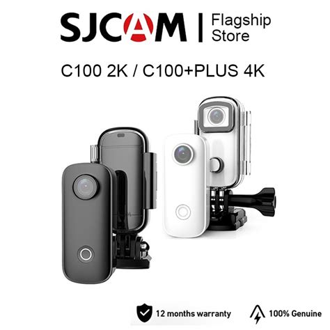SJCAM C100/C100+Plus Mini Action Camera 4K/30FPS Video Digital Camera ...