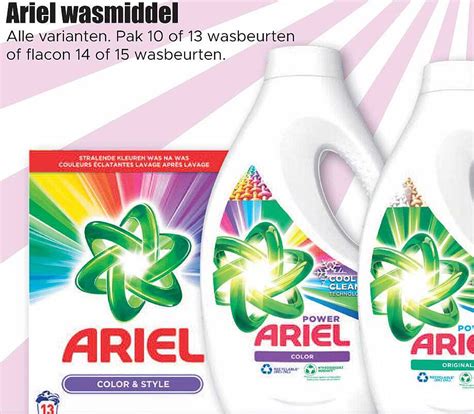 Ariel Wasmiddel Aanbieding Bij Dirk 1folders Nl