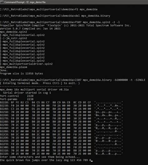 Multiple Serial Port 8 Uart 16 Txrx Object Parallax