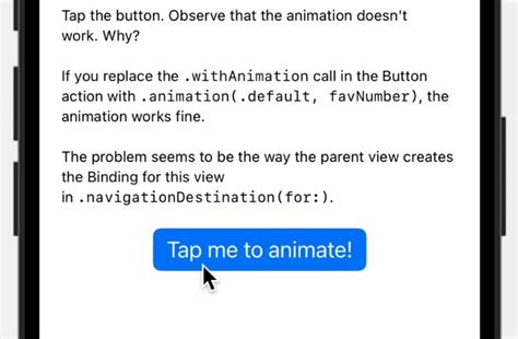 Demo Of A Swiftui Animation Bug In Ios And Macos