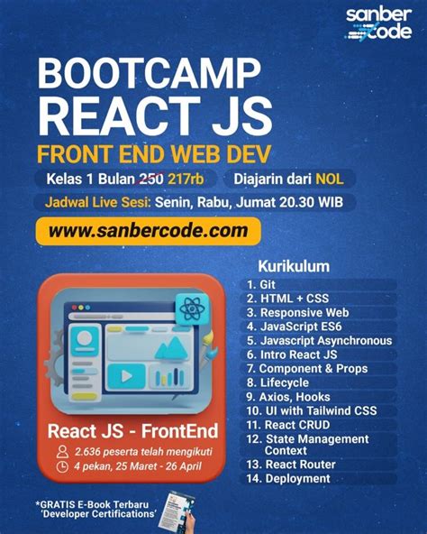 i gede arya danny pratama on linkedin bootcamp react js batch 55