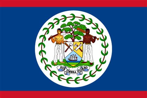 Printable Flags Of Belize Vector World Flags