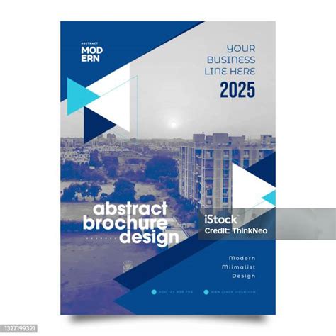 포스터 브로셔 플라이어 디자인 레이아웃에 대한 추상적 인 파란색 기하학적 배경 가리기에 대한 스톡 벡터 아트 및 기타 이미지