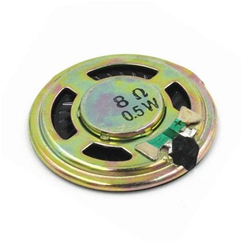 Buy 8 Ohm 0 5 Watt Speaker 40mm Diameter Robocomp