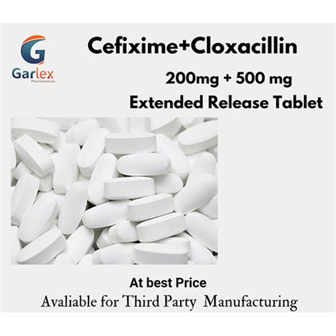 Cafixime Cloxacillin Tablet General Medicines At Best Price In Valsad