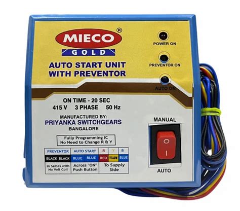 Auto Start Preventor For Motors Hp At In Bengaluru Id