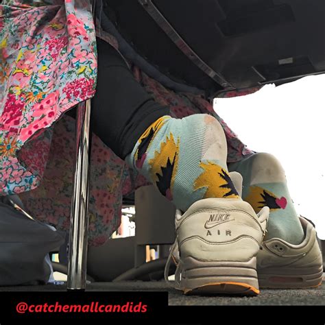 Worn Colorful Socked Nike Sneaker Shoeplay