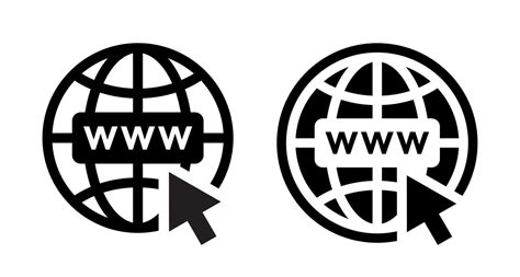 website url icon vector internet address concept 21739739 vector