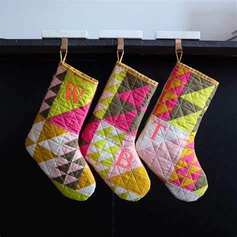 Stocking Surprise Quilted Stocking Pattern Theweekendquilter
