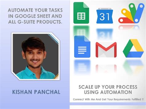 Automate Your Tasks In Google Sheet Upwork