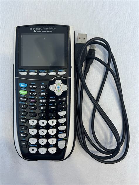 Texas Instruments TI 84 Plus C Silver Edition Graphic Calculator Mobile Phones Gadgets
