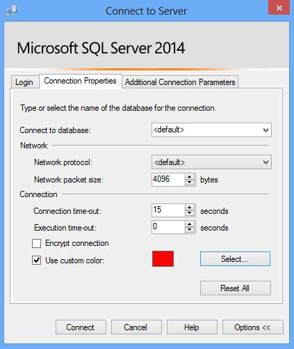 Sql Server Ssms Color Coded Status Bar Big Data And Analytics