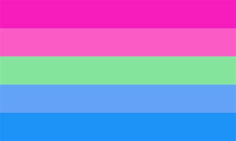 Polysexual Pride Flag Redesign By Mdistic On Deviantart