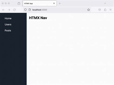 Effortless Page Routing Using Htmx