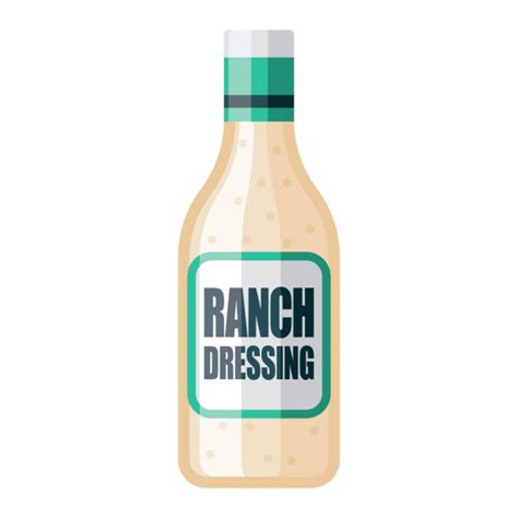 Salad Dressing Bottle Clip Art