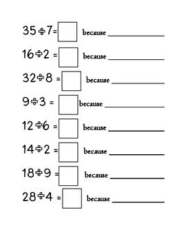 Explaining Division Concepts Rd Grade And Beyond TPT