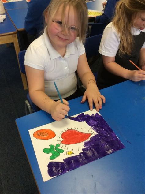 Y1 Art Class Brinsworth Whitehill Primary School