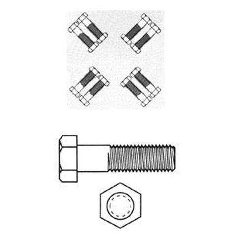 Flange Bolt Kit Halogen Supply Company