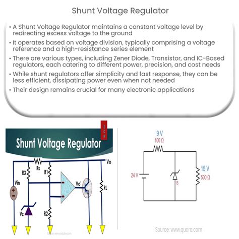 Zener Diode Shunt Regulator At Brittany Armstrong Blog