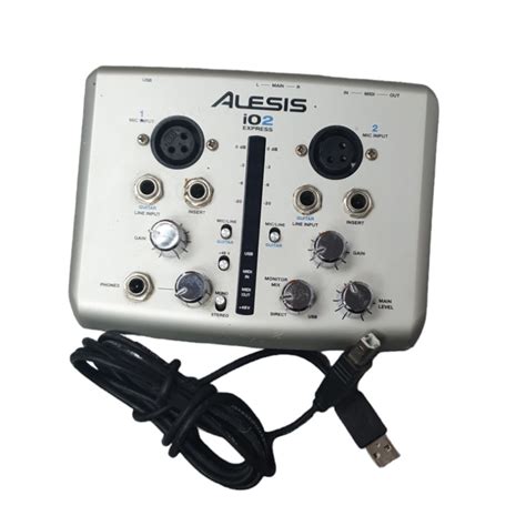 Pre Owned Alesis Io2 Express 24 Bit Usb Recording Interface Own4less
