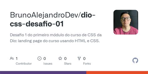 github brunoalejandrodev dio css desafio 01 desafio 1 do primeiro