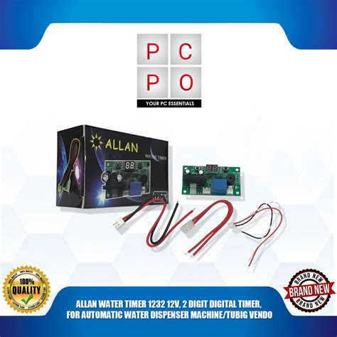 Allan Water Timer 1232 12v 2 Digit Digital Timer For Automatic Water Dispenser Machine Tubig