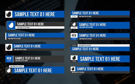 Exclusive Lower Thirds After Effects Graphic By Motion Premium · Creative Fabrica