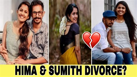 Breaking Hima Sumith Divorce Sumith And Hima Breakup 💔 News Youtube