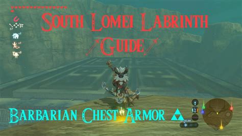 Easy South Lomei Labyrinth Guide The Desert Labrinth Shrine Quest And How