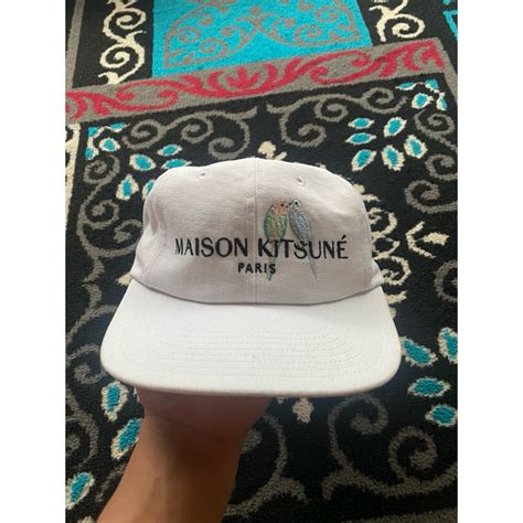 Jual Topi Maison Kitsune Lovebirds Shopee Indonesia