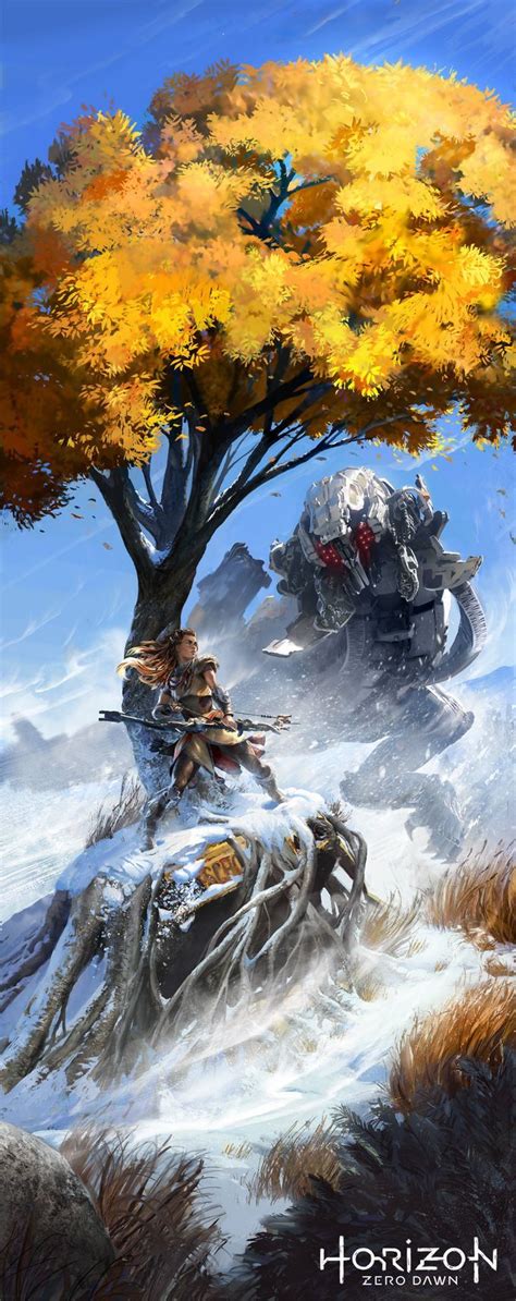 Концепт арты крупнейших игр E3 2015 Horizon Zero Dawn Concept Art