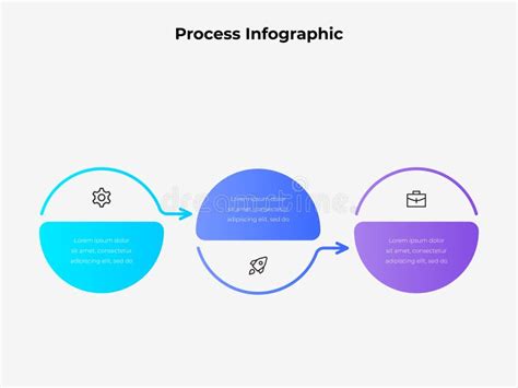 Rounded Process Infographic Stock Illustrations 1 504 Rounded Process Infographic Stock