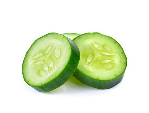 Premium Photo Fresh Slice Cucumber