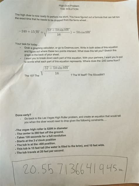 The Ferris Wheel Problem Gabriel Rodriguez Digital Portfolio