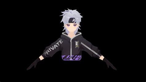 Stylized Anime Boy 3d Turbosquid 2105457