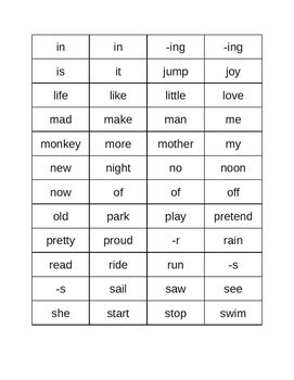 Poetrystory Magnet Words By Christinas Education Corner Tpt