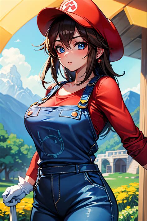Mario Gender Swap By Santrigger On Deviantart