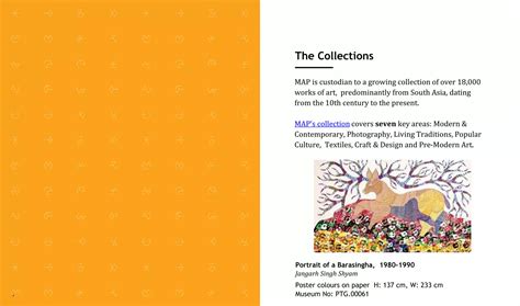 Art Collection At A Museum Ppt