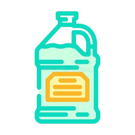 Solvent Dry Cleaning Color Icon Vector Illustration Stock Vector Illustration Of Hand Suit