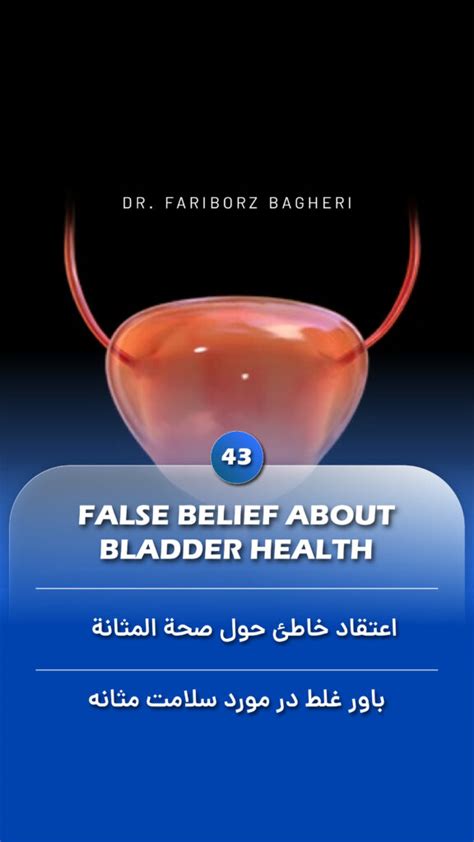 Video 43 False Belief About Bladder Health Professor Fariborz Bagheri