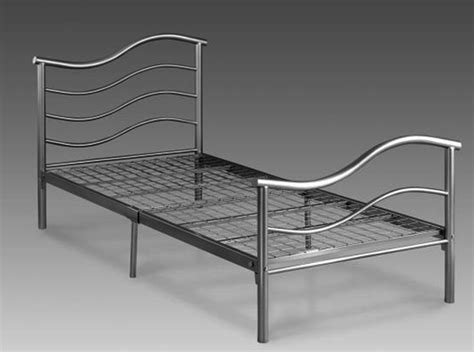 Wave Twin Bed Silver Generation Trade Inc