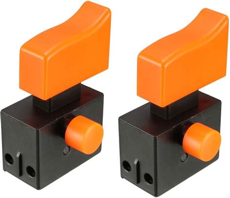Amazon Com LDEXIN FA2 6 1BEK Trigger Button Switch DPST Hand Drill Optional Lock On Speed