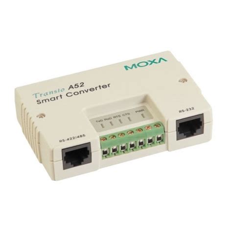 Moxa A52 Db9f W Adapter Rs 232 To Rs 422 485 Converter Easy World Automation
