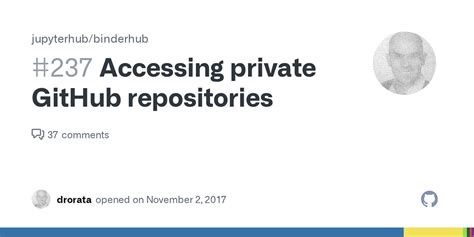 accessing private github repositories · issue 237 · jupyterhub