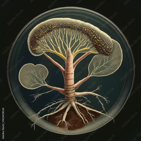 Timelapse Of Trichoderma Colonizing A Plant Root Series Of Frames