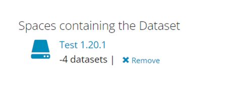 Cannot Remove A Dataset From A Space Issue 349 Clowder Framework