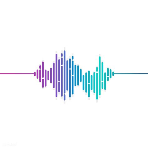 Sound Wave Equalizer Vector Design