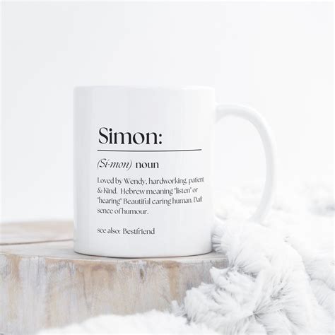 Best Selling Dictionary Mug Personalized Name Meaning Funny T